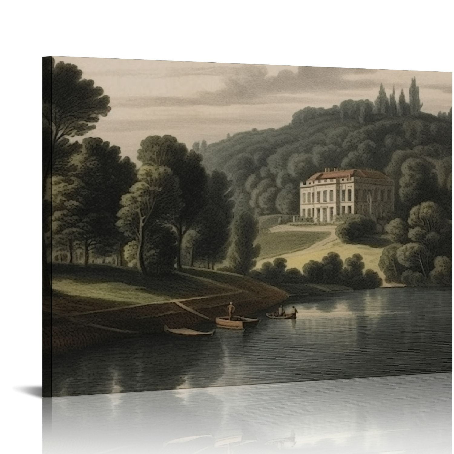 PIKWEEK The English Countryside Art Print Poster Ready for Framing ...