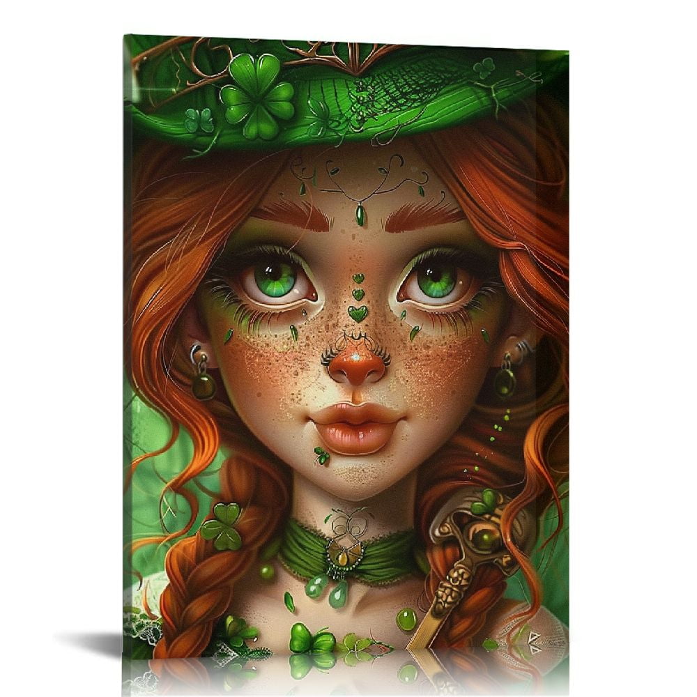 PIKWEEK Watercolor St. Patrick's Day gnome, Spring clipart, Watercolour ...