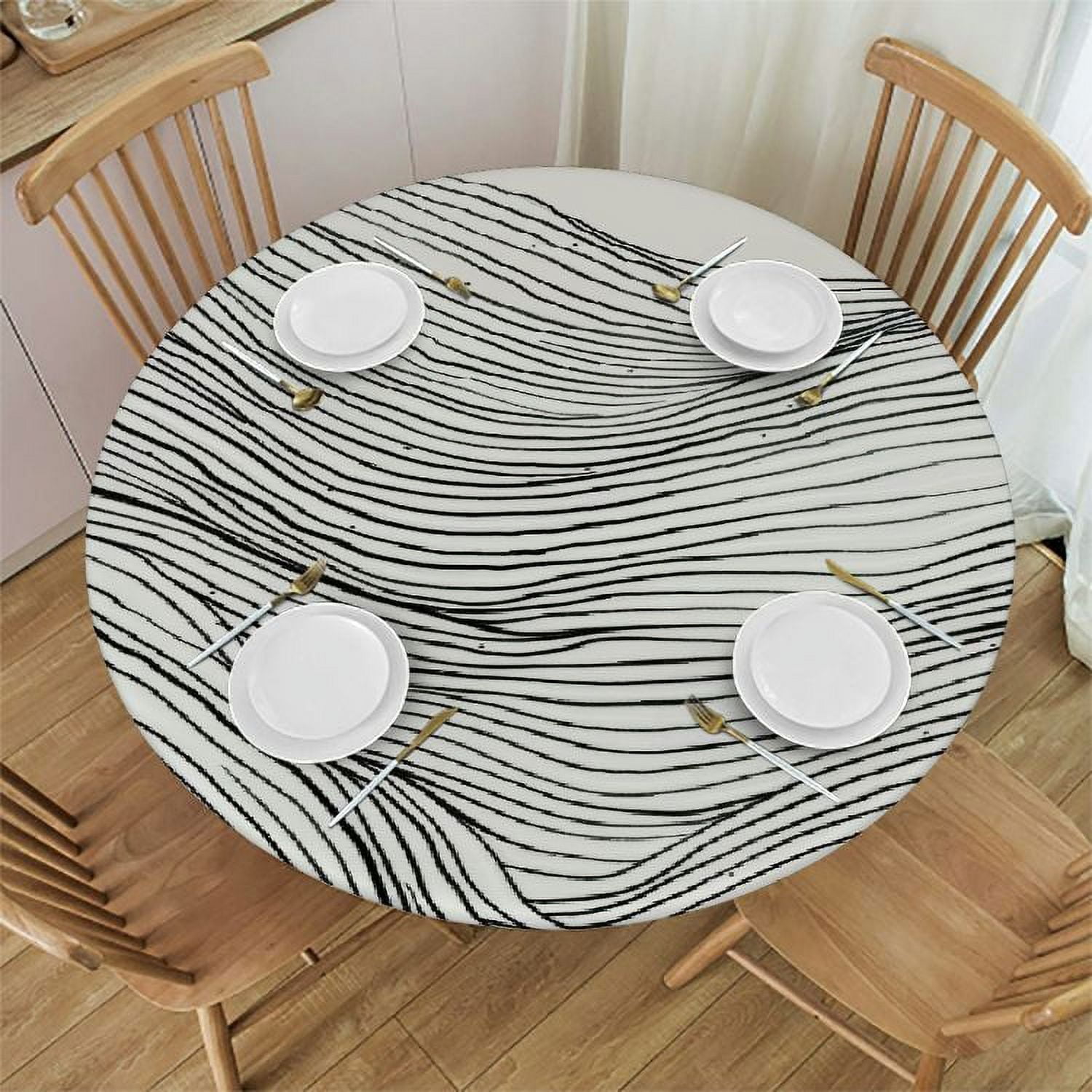 PIKWEEK Waterproof Mountain Line Abstract Minimalist Landscape Art ...