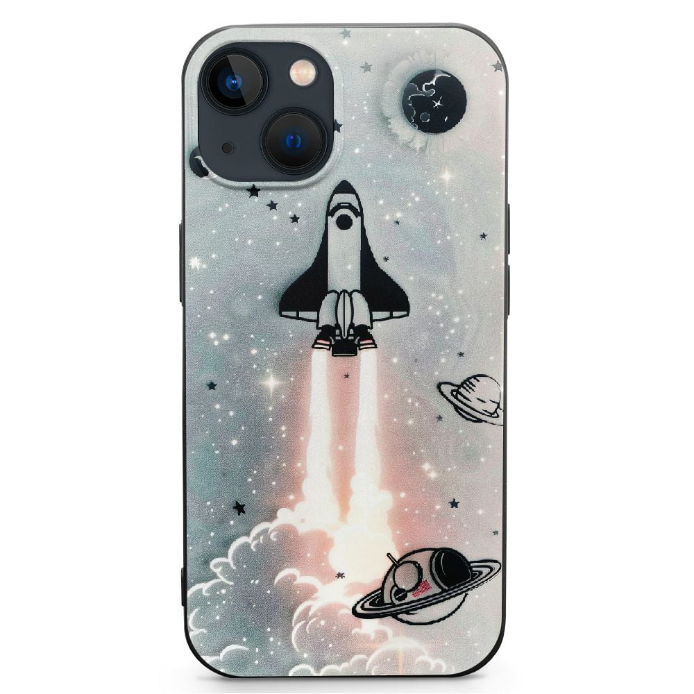 PIKWEEK compatible with iPhone 13 Pro fun cartoon astronaut phone case ...