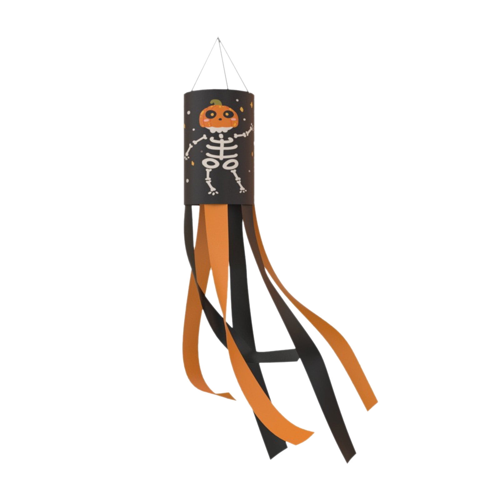 PILE Halloween Home Decor Halloween Windsock Flag Ghost Outdoor Hanging ...