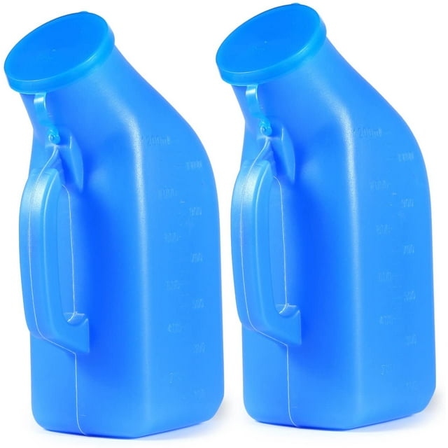 PILLYBALLA Urinals for Men with Lid 40oz./1200mL Male Urinals Portable ...