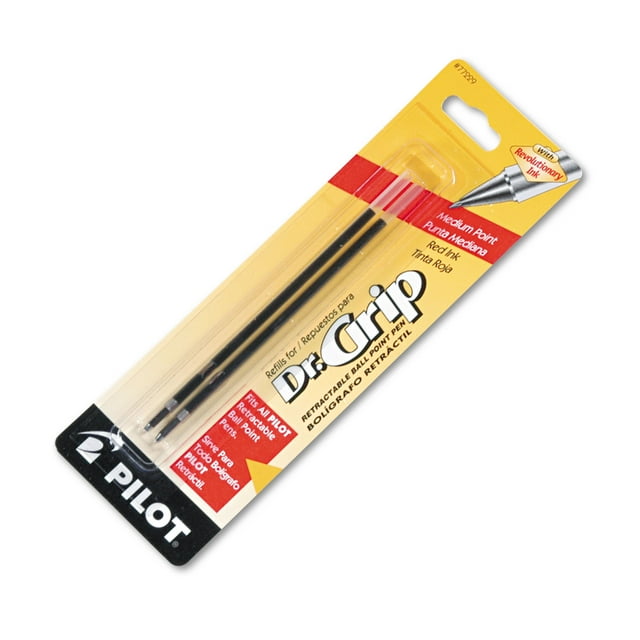 Pilot® Ballpoint Pen Refills, For Dr. Grip®, EasyTouch Retractable ...