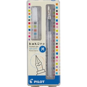 Pilot Precise Varsity Fountain Pen, Medium Nib, Assorted Ink, 7 Count ...