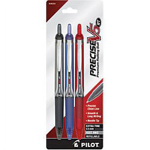 PILOT Precise V5 RT Refillable & Retractable Liquid Ink Rolling Ball ...