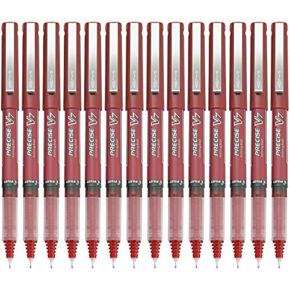 PILOT Precise V7 Stick Liquid Ink Rolling Ball Stick Pens, Fine Point ...
