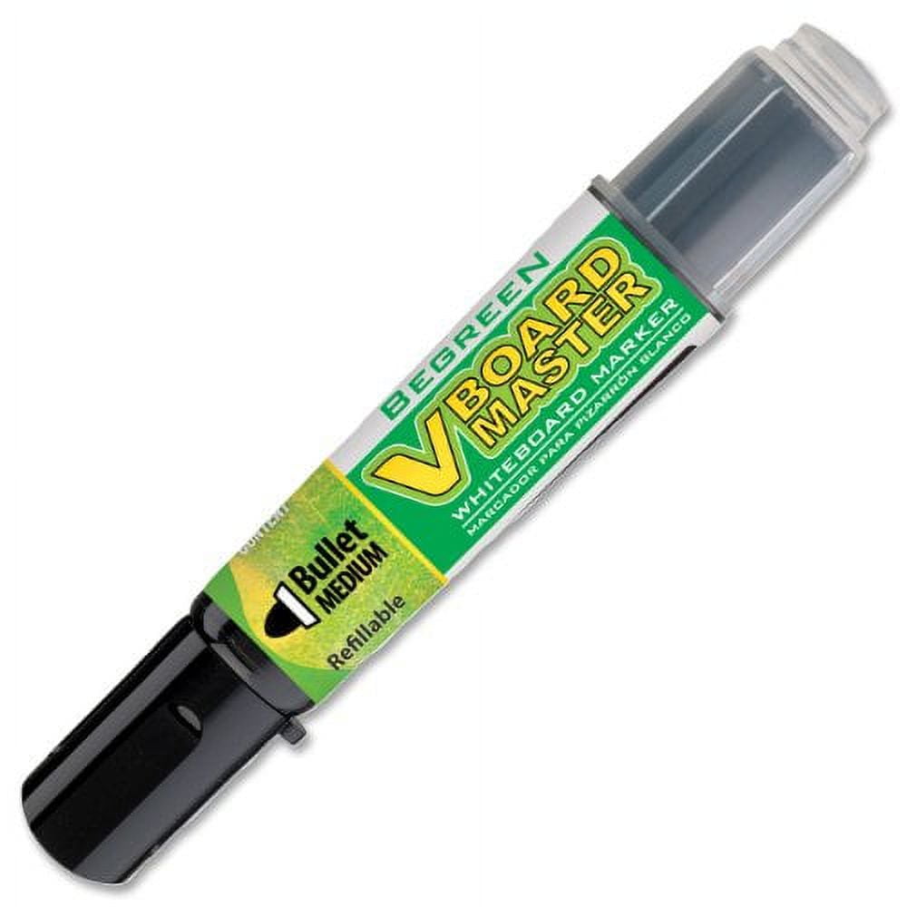 PILOT V Board Master BeGreen Refillable White Board Markers, Bullet Tip ...