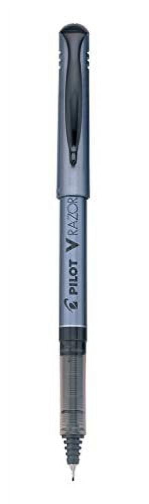 PILOT V Razor Point Liquid Ink Markers, Extra Fine Point, Black Ink, 12 ...