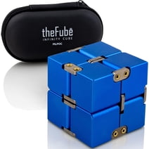 PILPOC theFube Infinity Cube Fidget Desk Toy - Aluminum Infinite Magic ...