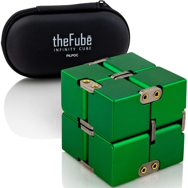 PILPOC theFube Infinity Cube Fidget Desk Toy - Infinite Magic Cube with ...