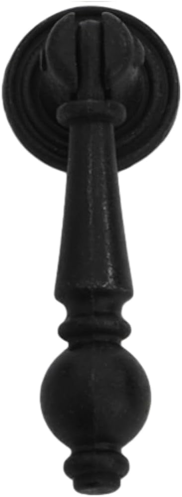 PILYON Cabinet Knobs 10 Pack Ring Black Hanging Ring Drawer Ring Single ...