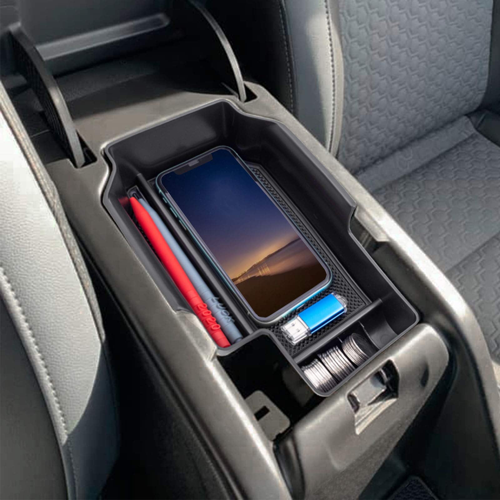 PIMCAR Center Console Organizer DC20 Compatible with Chevy Colorado/GMC ...