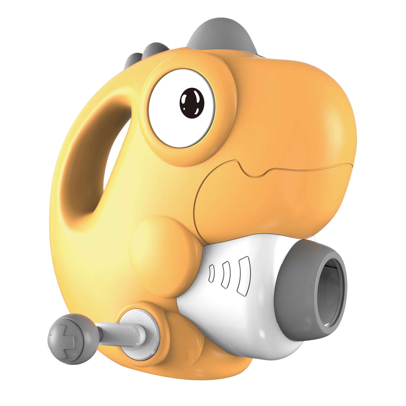 PIMOXV Dinosaur Toy Shooter Ball Blaster - Animal Popper with 6/12 Foam ...