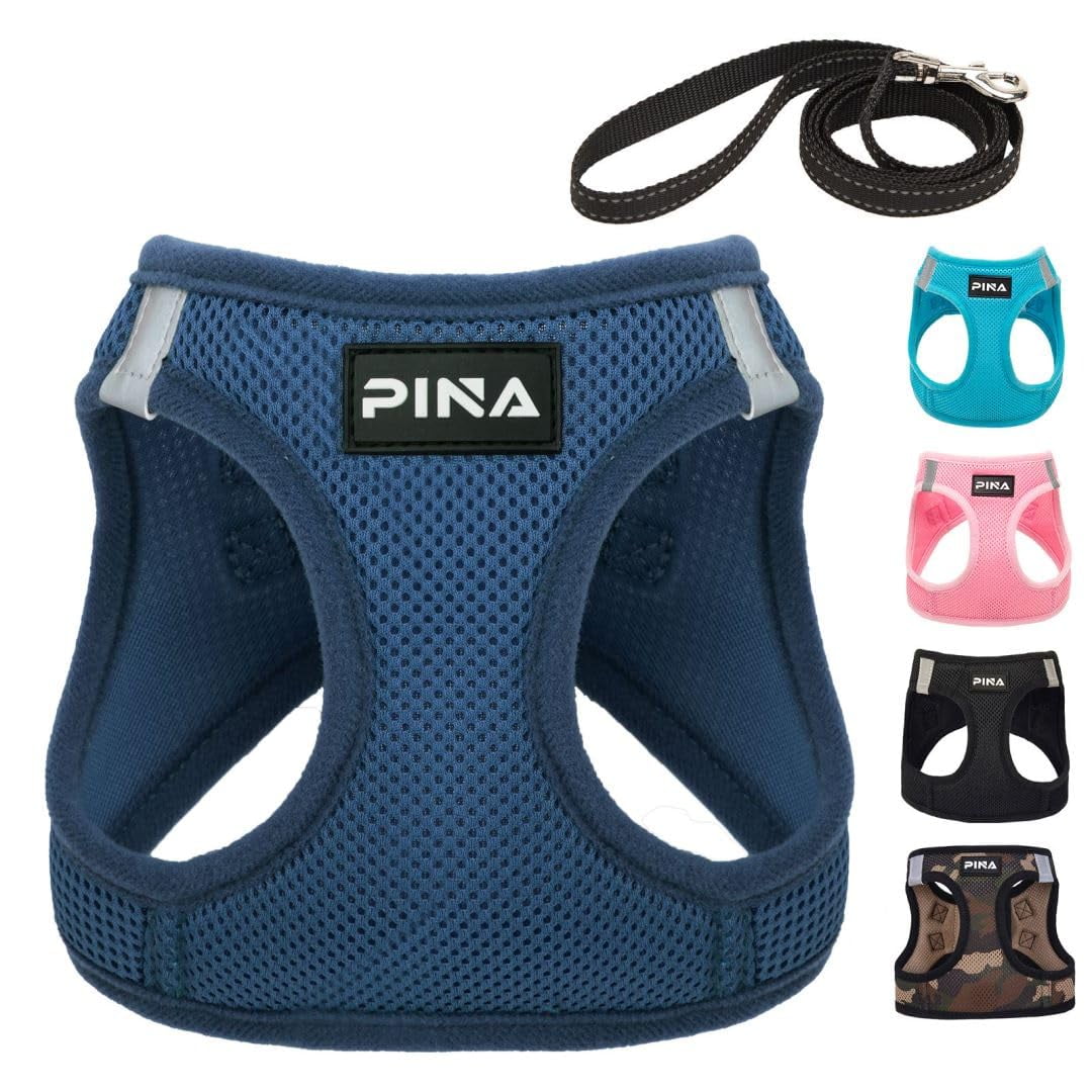 PINA Dog Harness for SBF3 Dogs No Pull, Dog Harness and Leash Set, No ...