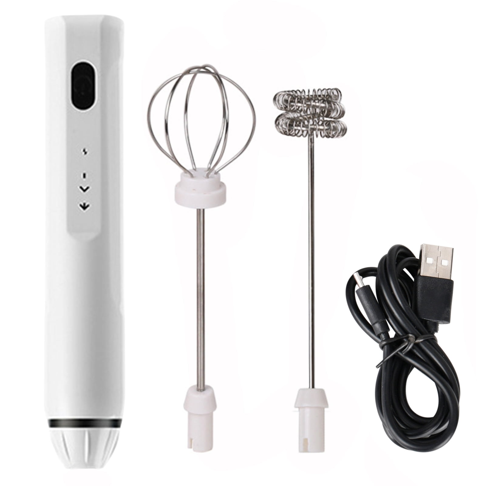 PINDAR Rechargeable Milk Frother Handheld, 2-in-1 3 Speeds Coffee ...