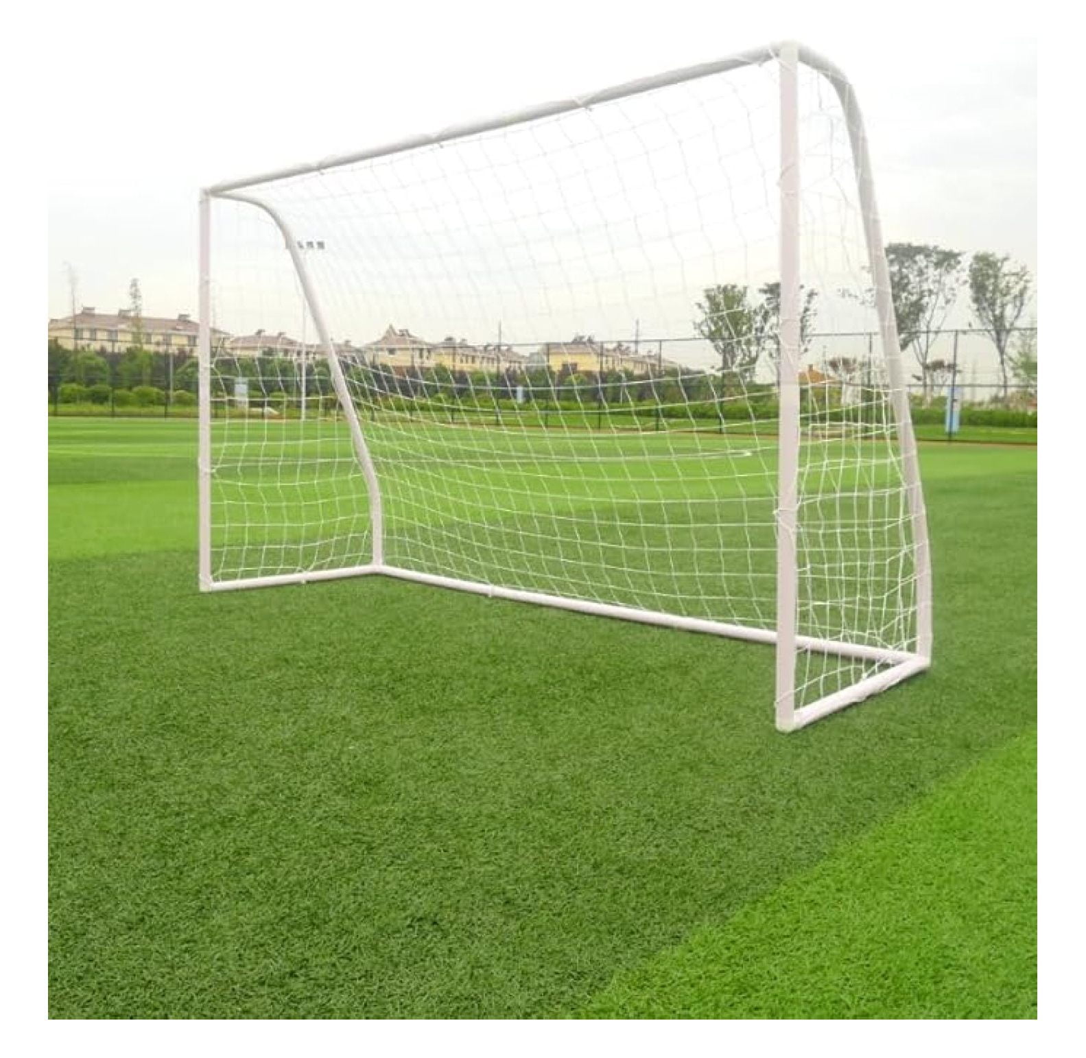 PINDEE Soccer Goal 6x4/8x6 Portable Soccer Nets, Easy to Assemble PVC ...