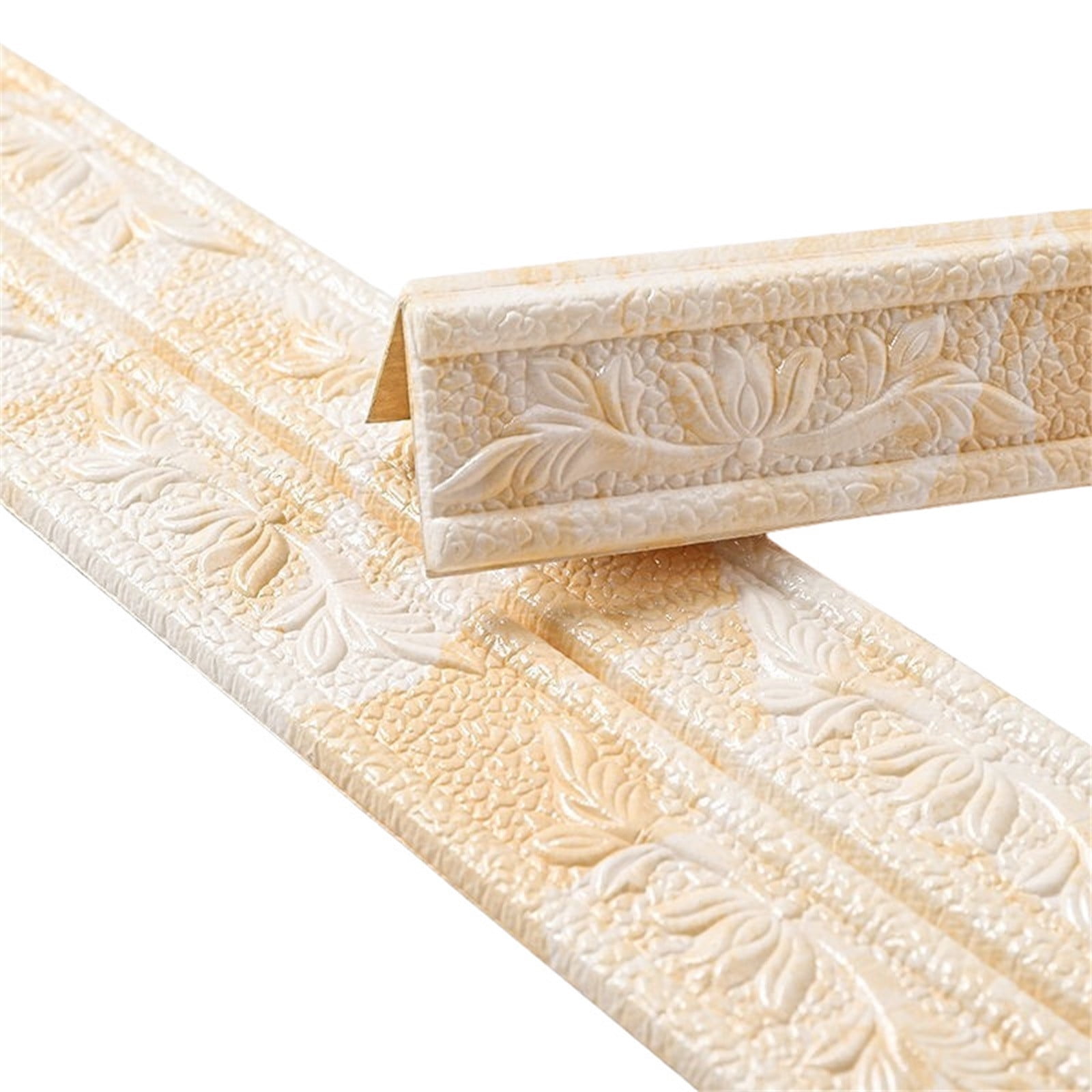 PINEAPPLE 1PCS 90x 3 In Self Adhesive Flexible Foam Molding Trim, 3D ...