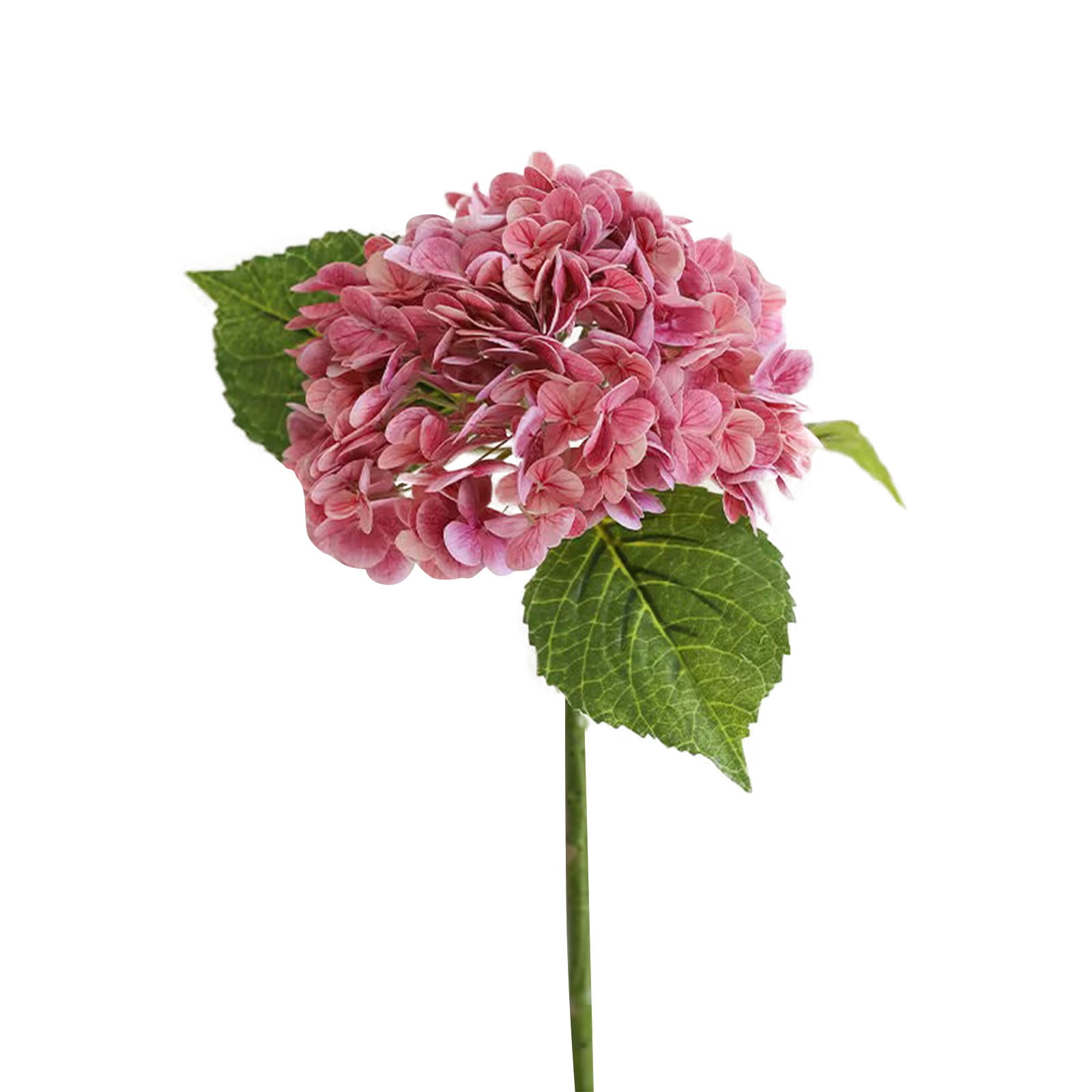 PINEAPPLE Artificial Blue Hydrangea Flower Stem for Home Decor, Wedding ...