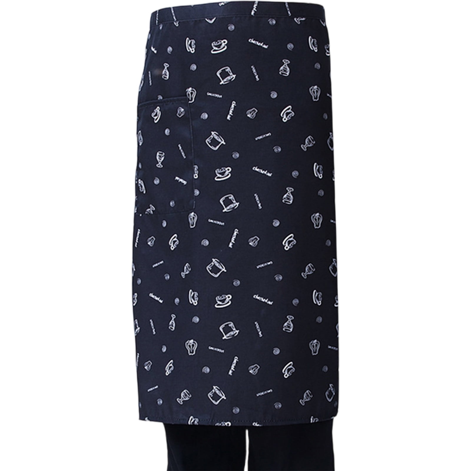 PINEAPPLE Chef Work Apron, Half Cut Work Apron, Restaurant Coffee Shop ...
