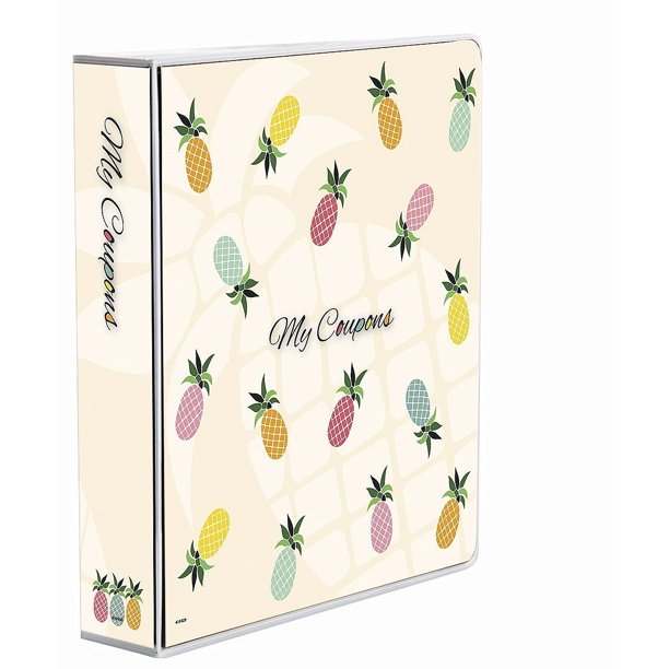 PINEAPPLES MY COUPONS Ultra PRO 3-ring Coupon Organizer Portfolio ...