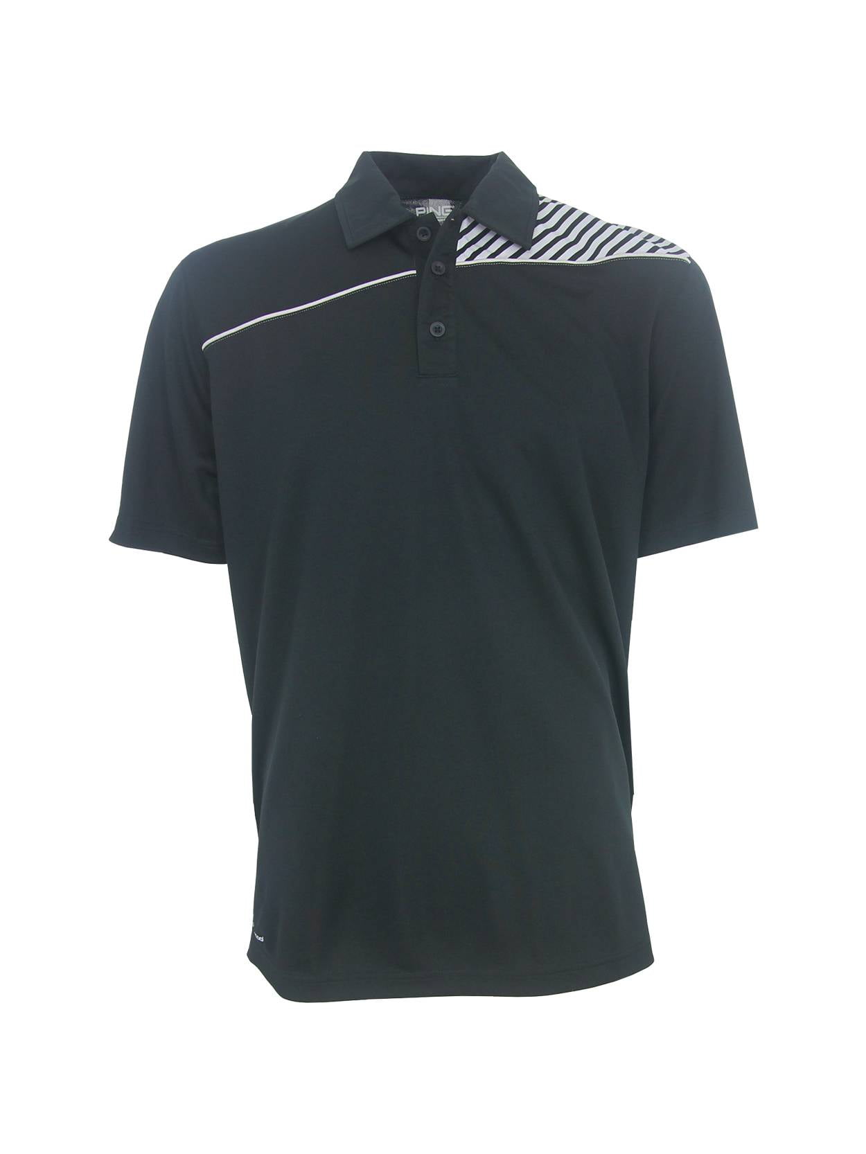 PING Golf Men's Approach Sensorcool Polo Shirt, 2X-Large Black ...