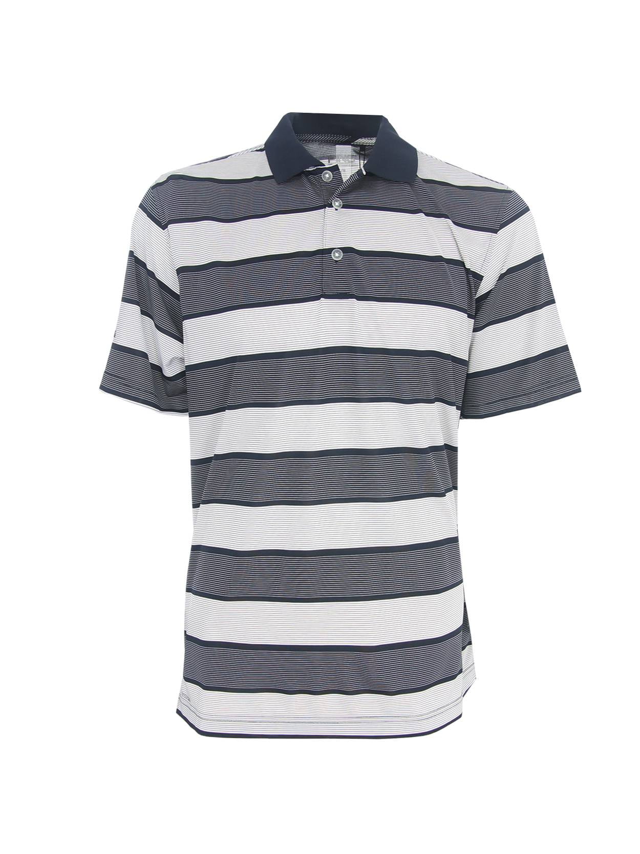 PING Golf Men's Dance Floor Sensorcool Striped Polo Shirt, Small Navy ...