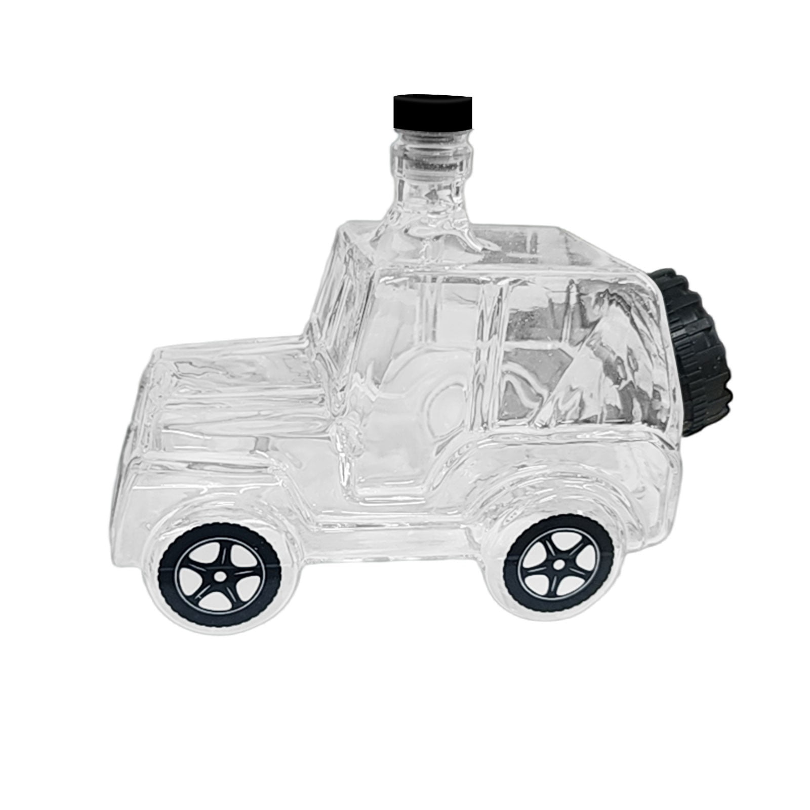 PINGBAN Car Shaped Whiskey Decanter 350ml – Classic Pickup Glass Liquor ...