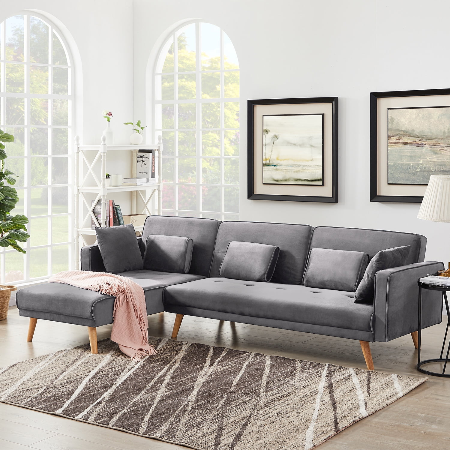 PINGCNG Cozy versatile folding sofa bed for the living room - Walmart.com
