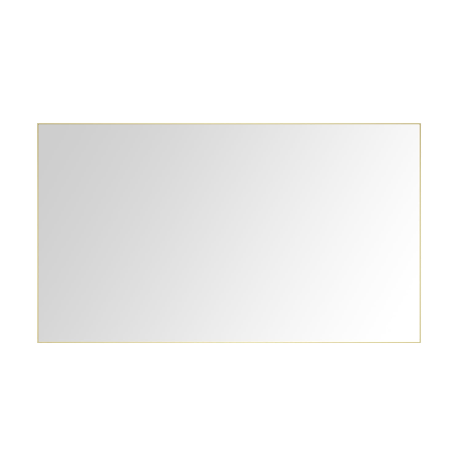 PINGCNG Rustic Farmhouse 84in. W x 48in. H Metal Framed Rectangle ...