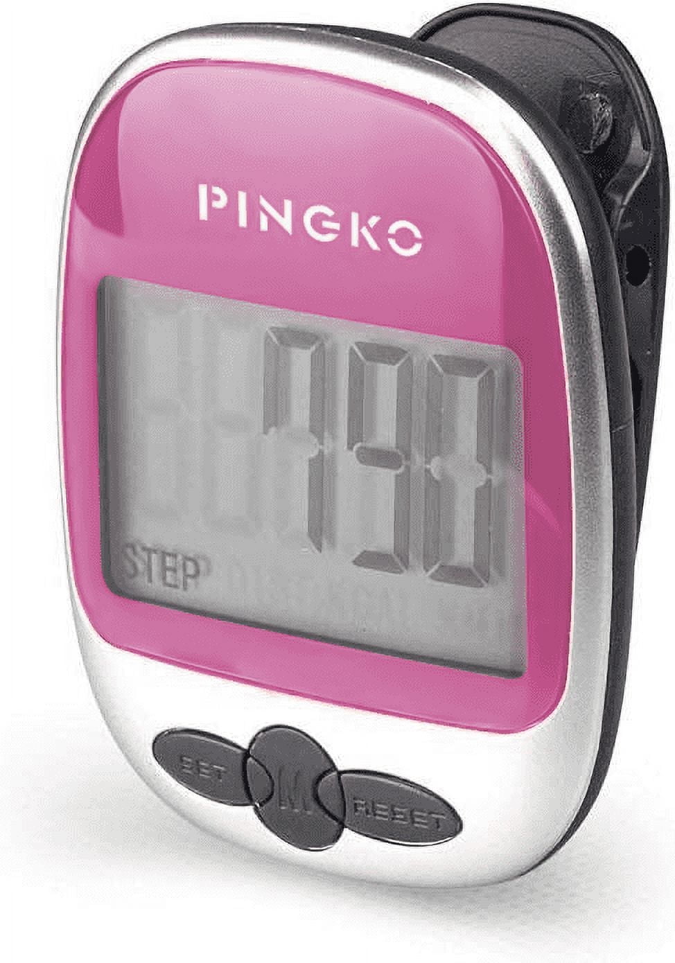 PINGKO Portable Pedometer - Accurate Step, Distance, Calories Counter ...