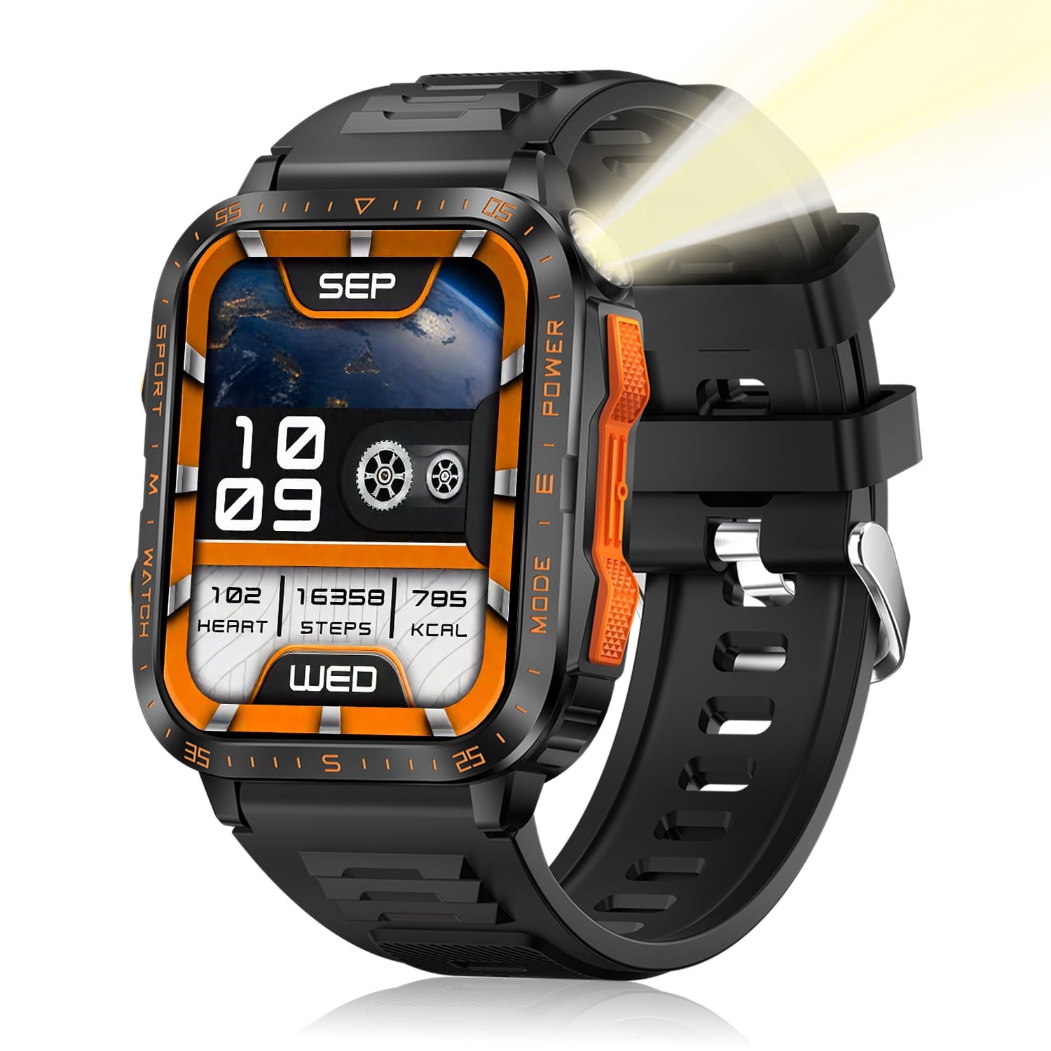 PINGKO Sports Smart Watch for Men Women Answer & Make Calls ...