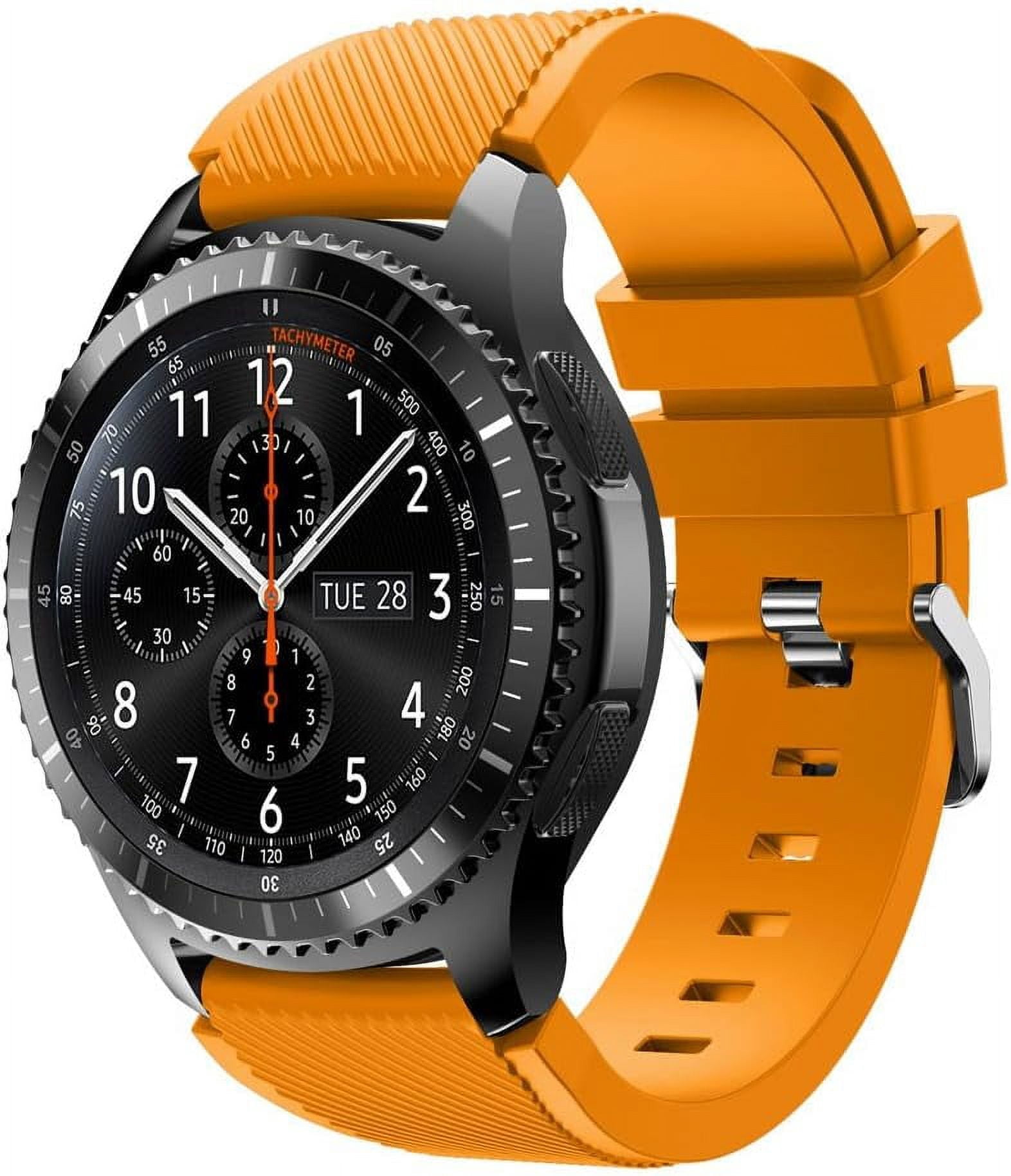 PINHEN Compatible with Samsung Galaxy Watch 46mm Bands/Gear S3 Frontier ...