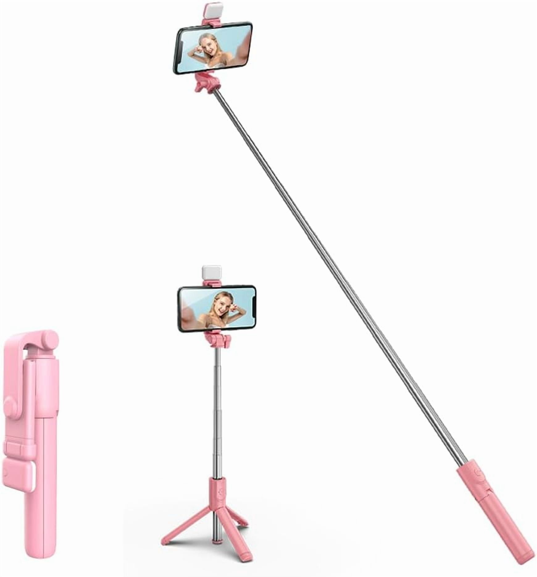 PINHEN Selfie Stick, 4 in 1 Selfie Stick Tripod, Extendable and ...