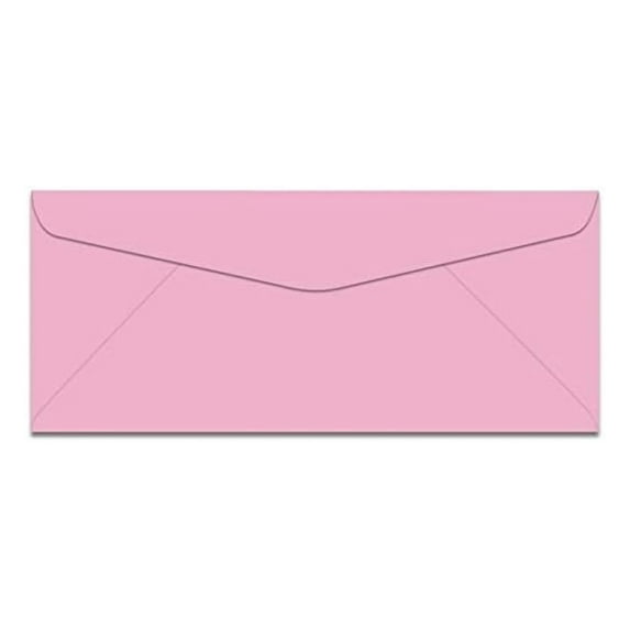 PINK No 10 (4-1/8-x-9-1/2) 24T Vellum (offset) Envelopes 500-PK - Econo ...