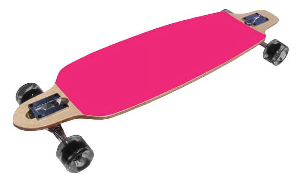 PINK DROP THROUGH LOWRIDER Skateboard LONGBOARD THRU - Walmart.com