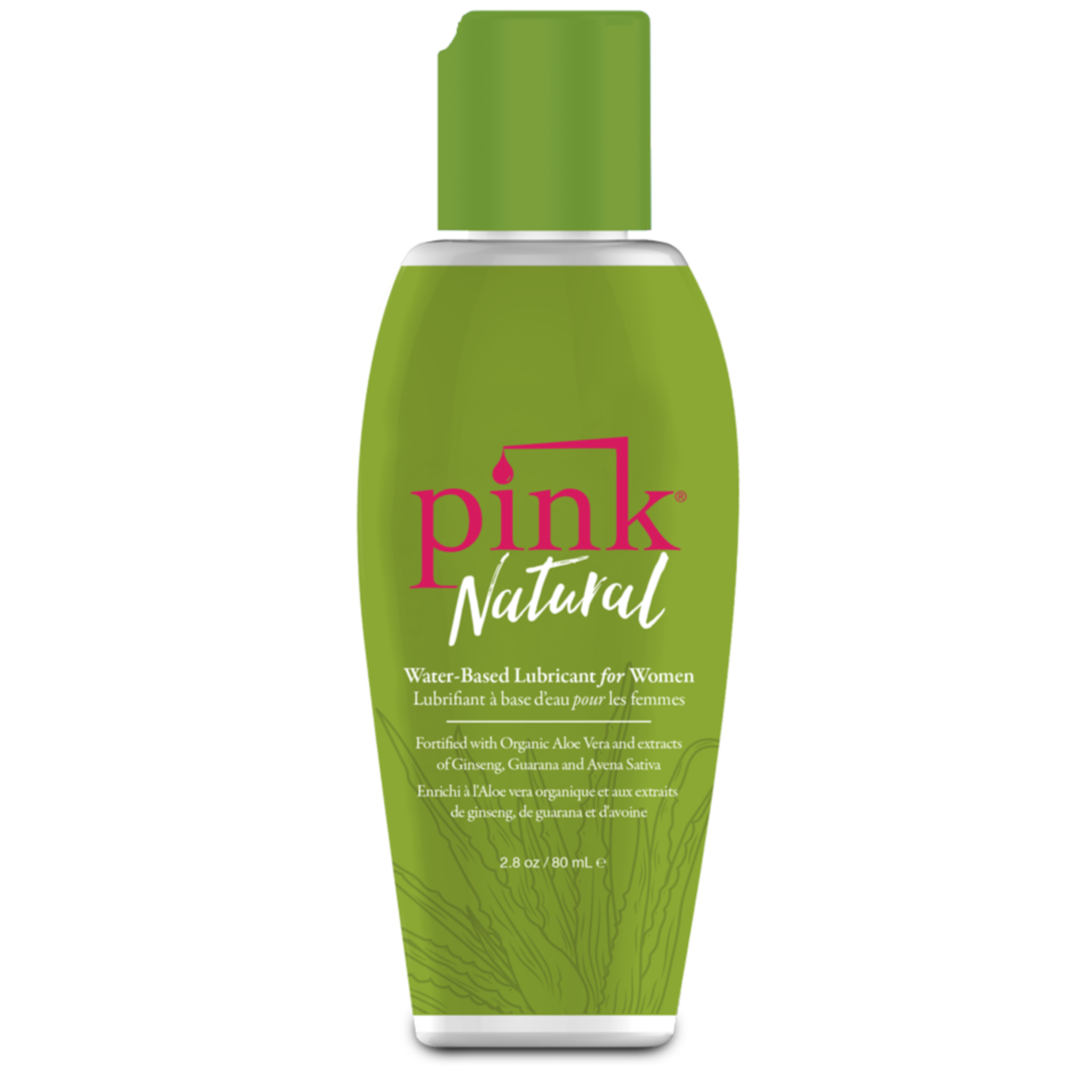 PINK Natural Lube - Natural Water Based Gel Personal Lubricant for ...