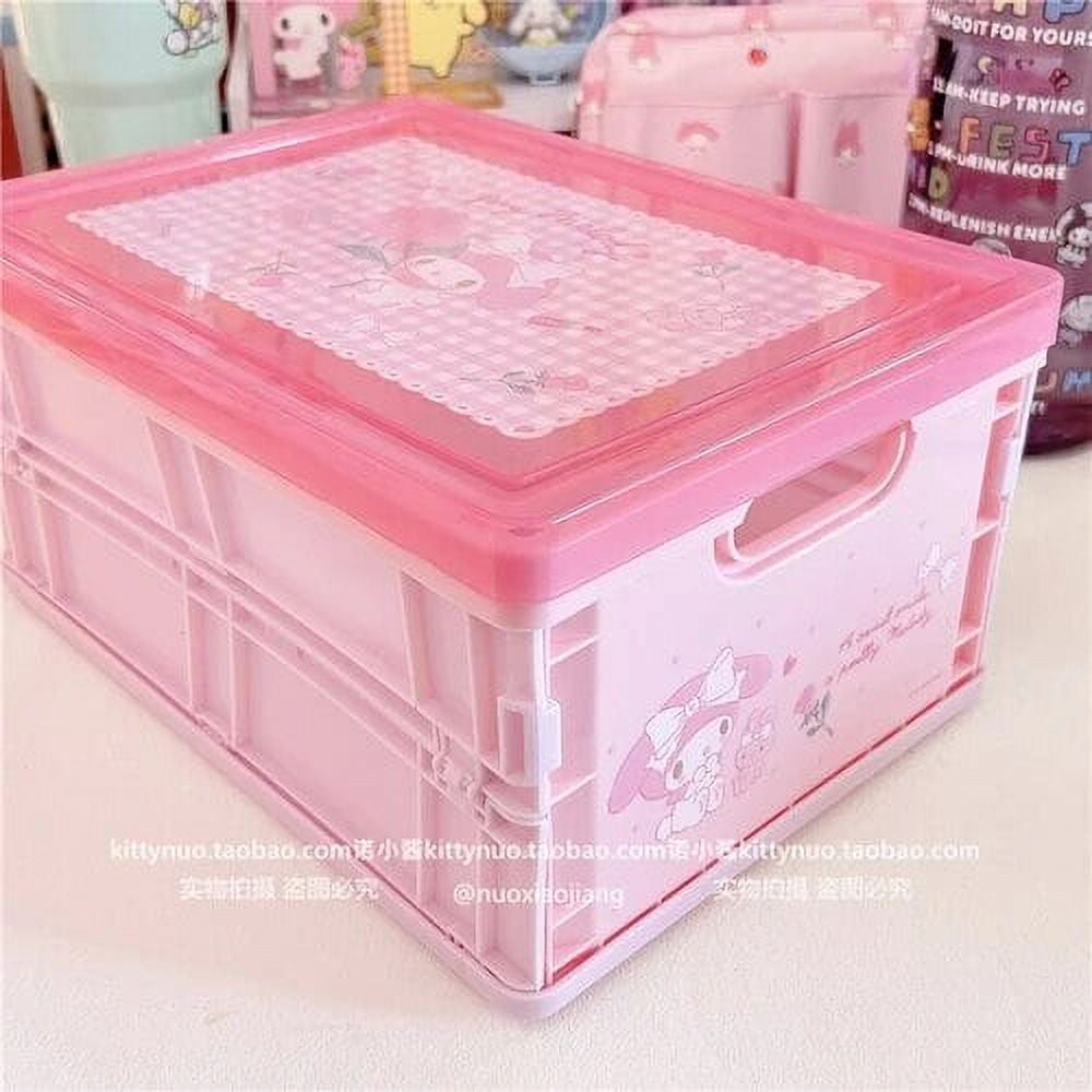 PINK Sanrioed Kawaii My Melody Cinnamoroll Kuromi Anime Cartoon ...