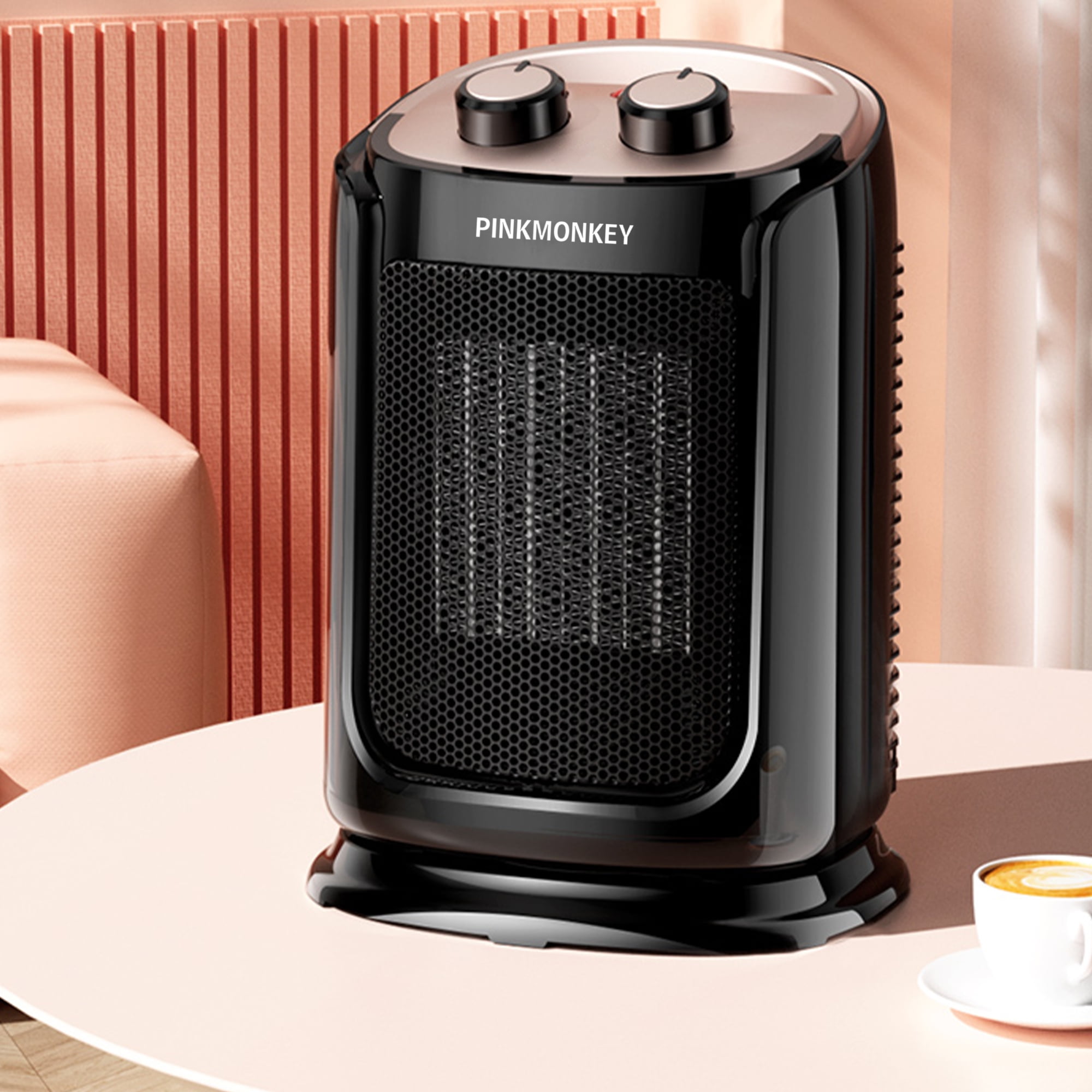 PINKMONKEY Space Heater Electric Heater for Home and Office Ceramic ...