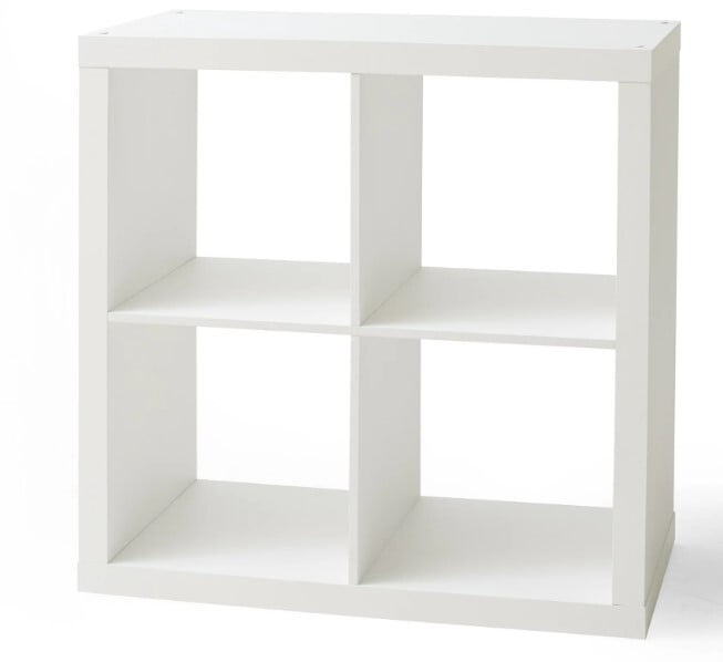 PINKYA LP Vinyl Record Storage Album Cube Organizer Display Rack Shelf ...