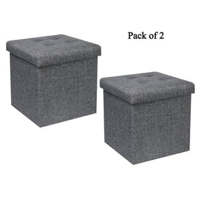Storage Ottoman Cubes Foot Rest - Walmart.com