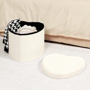 Mainstays Boucle Cloud Storage Ottoman, Sage - Walmart.com