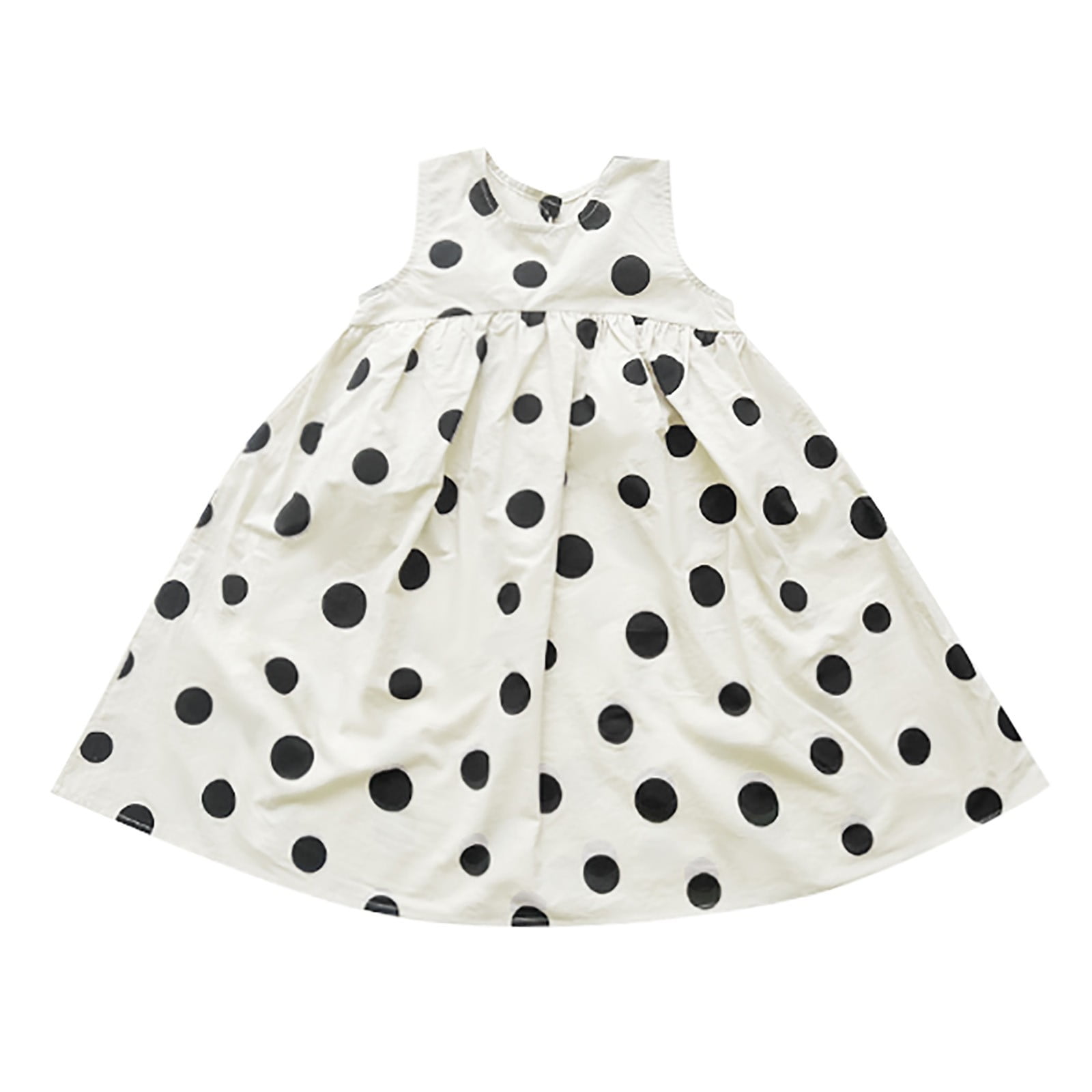 PINQI A Line Dress for Kid Girls Girl Polka Dot Dress Cute Bud Leisure ...