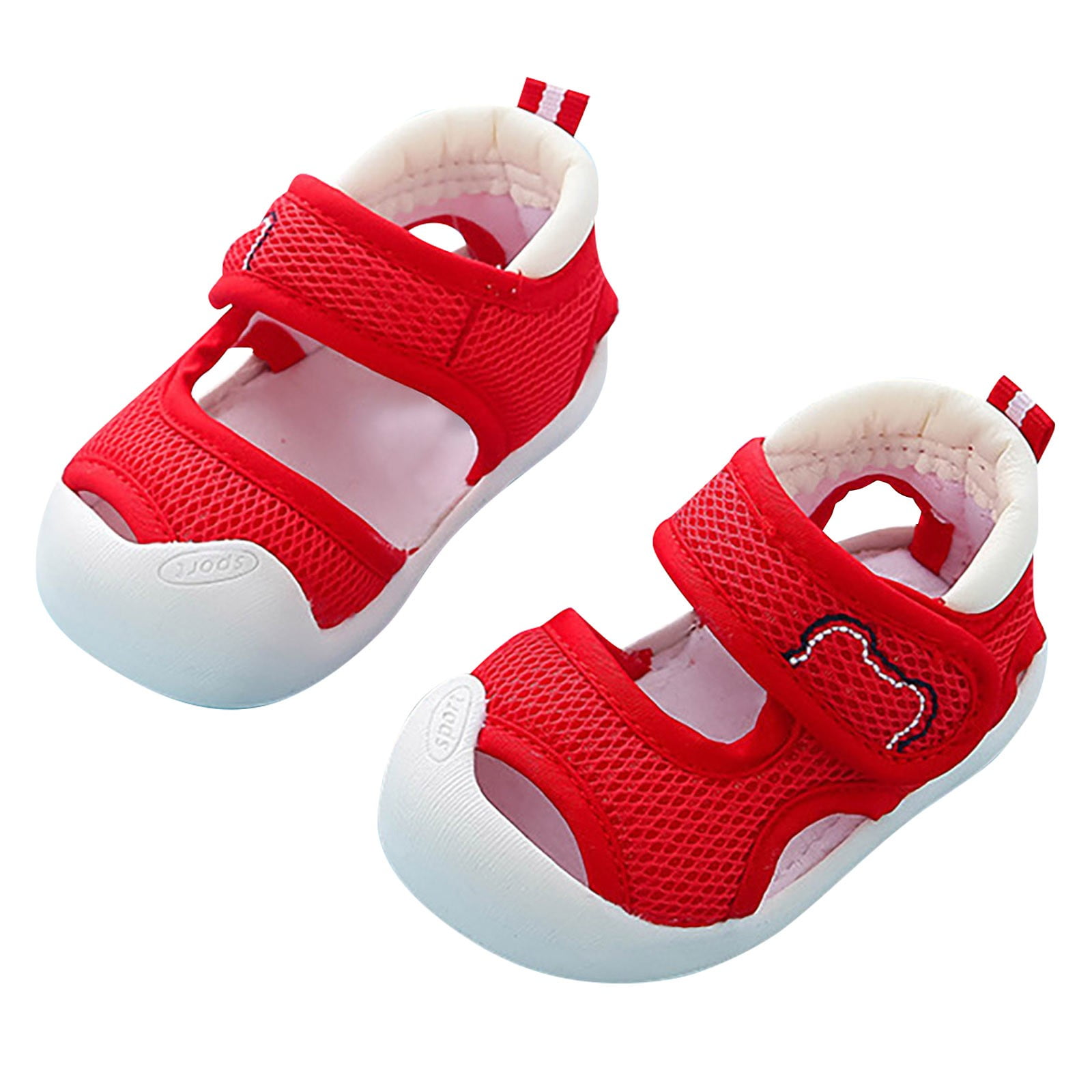 PINQI Baby Closed Toe First Walking Sandals Summer Lightweight ...