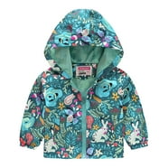 TAIAOJING Coat For Toddler Baby Boys Girls Casual Jackets Printing Cartoon Hooded Outerwear ...