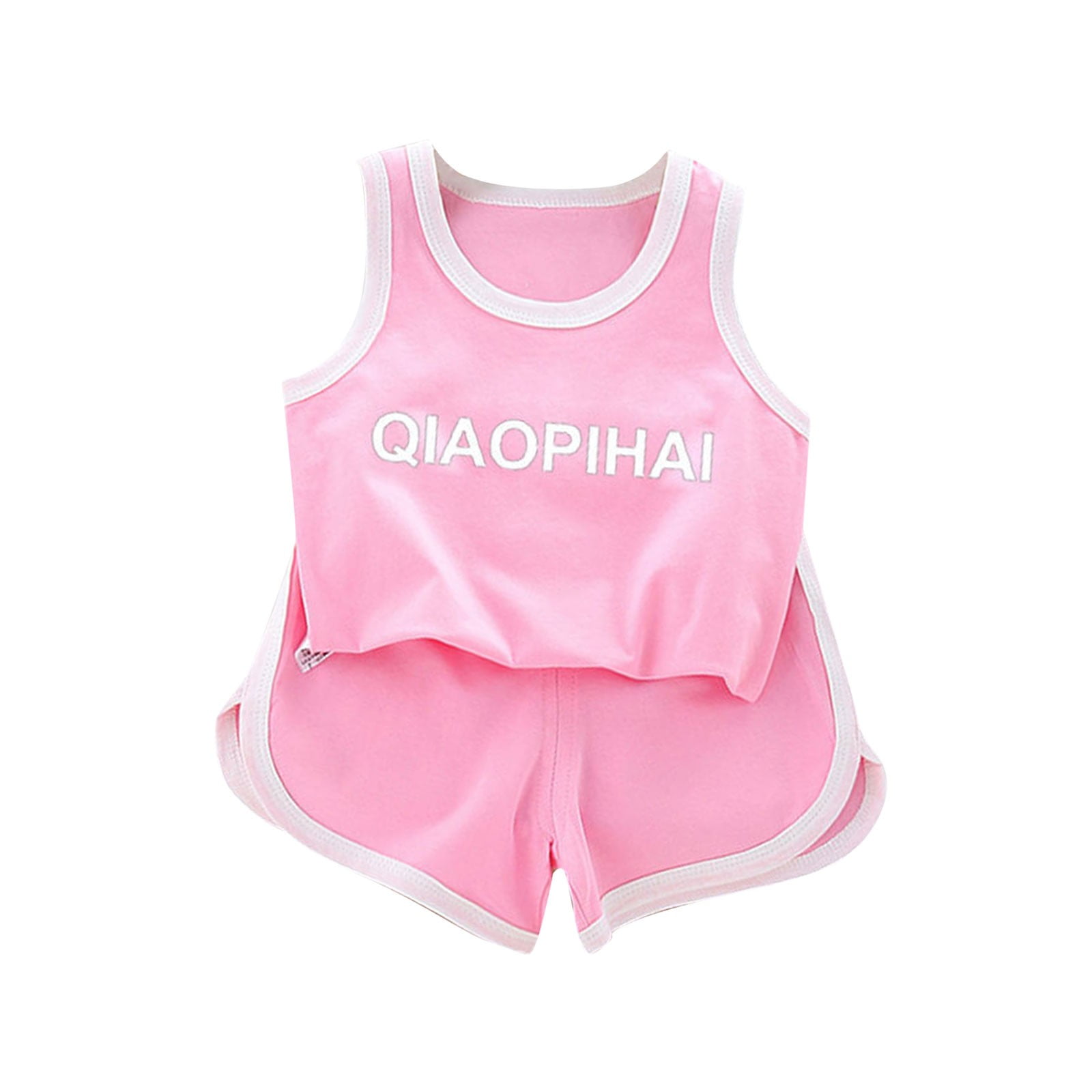 PINQI Children's Back Clothing Women's Spring Summer and Autumn Short ...