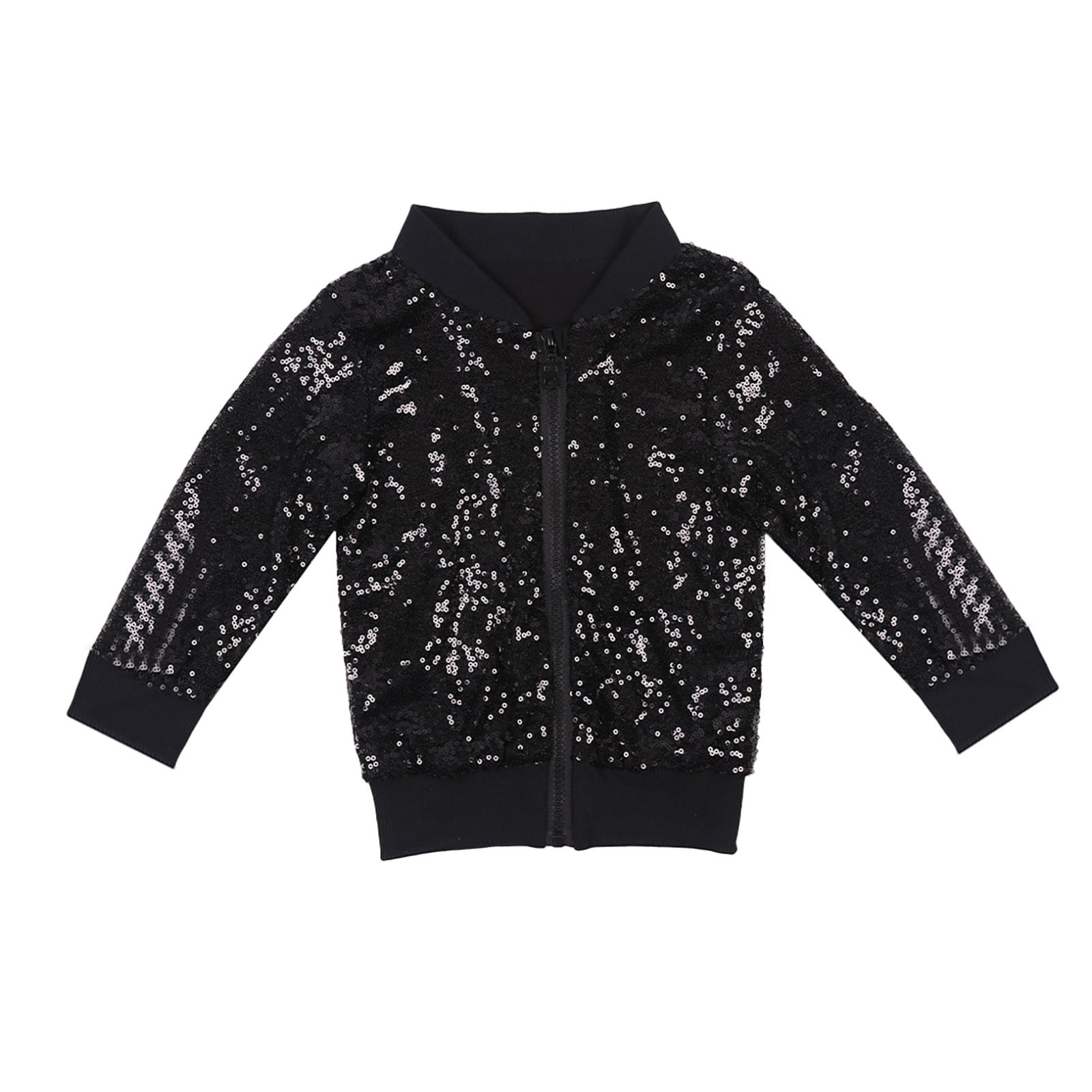 PINQI Clearance Coats Down Jackets Windproof Girls' Sequin Jacket Show ...