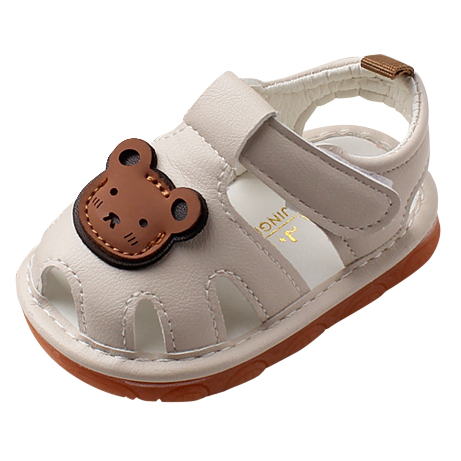 PINQI Squeaky Shoes for Toddler Girls Boys Anti-Slip First Walking ...