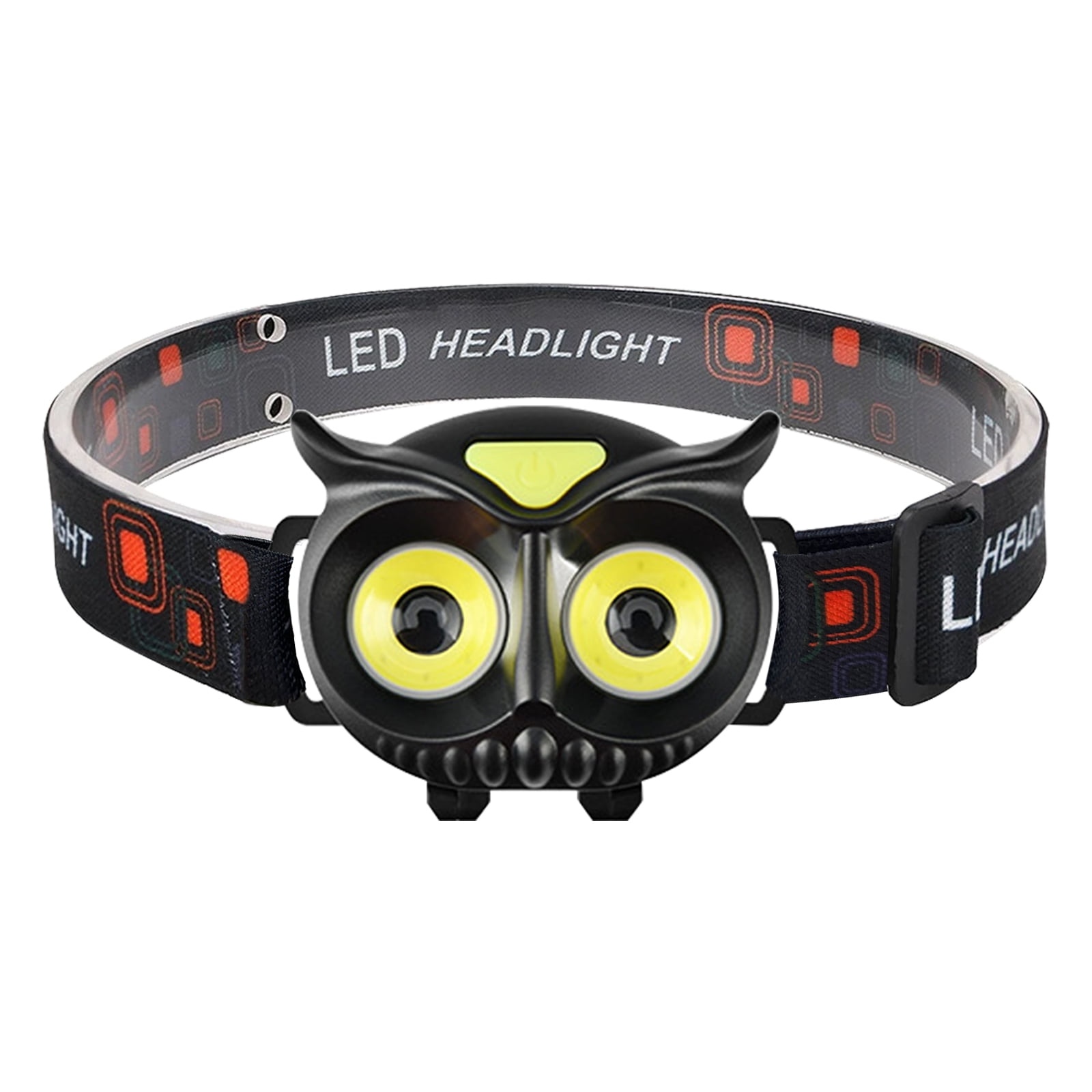PINSAI LED Headlamp, Owl Headlight for Kids Leightweight, Head Lamp for ...