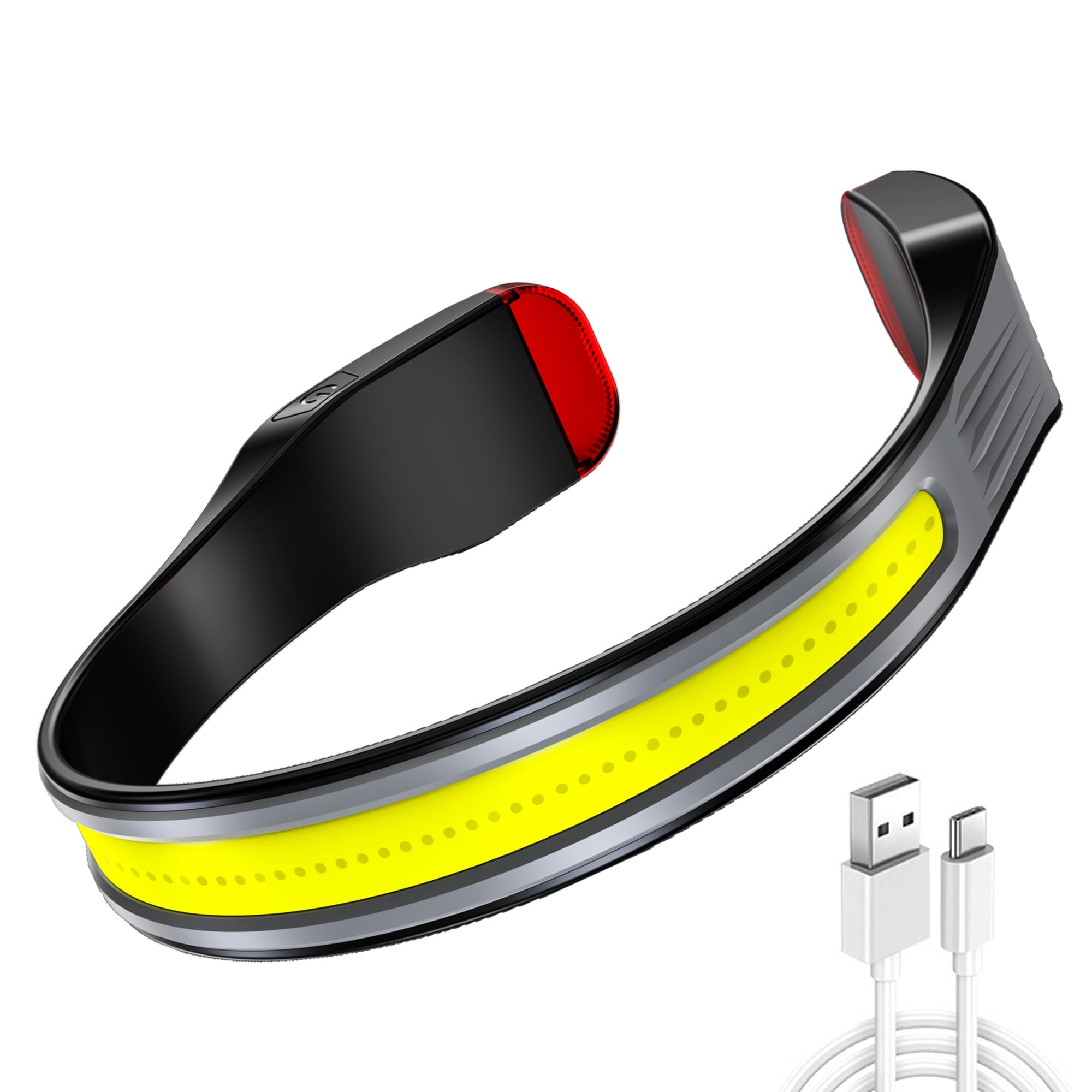 PINSAI LED Rechargeable Headlamp,Book Light for Reading in Bed, Neck ...