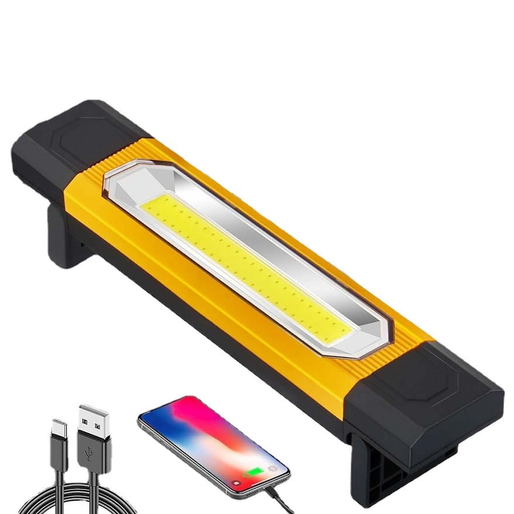 PINSAI Rechargeable LED Magnetic Work Light, Mechanic Light ,car ...
